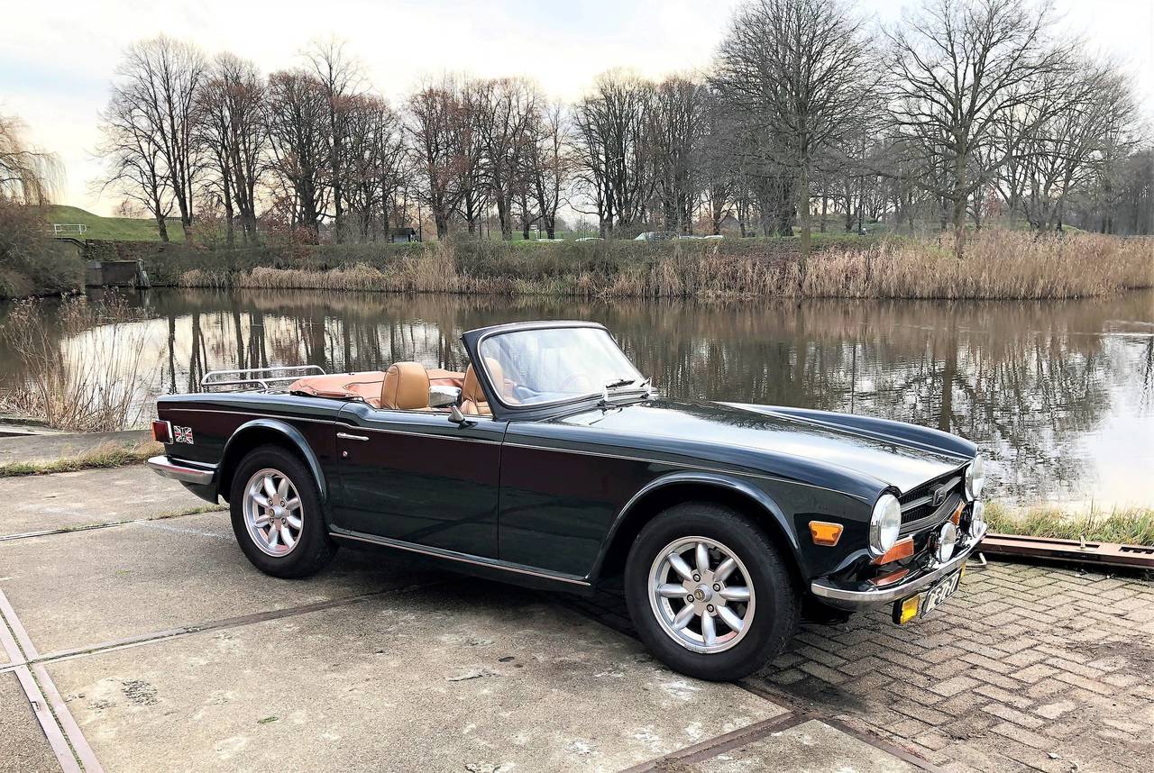 Triumph TR6 Overdrive Tripmaster Minilite Nederlandse restauratie ...